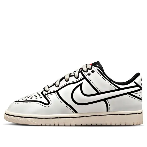 Nike X Lego Dunk Low Sneakers - Sail/black/rush Red