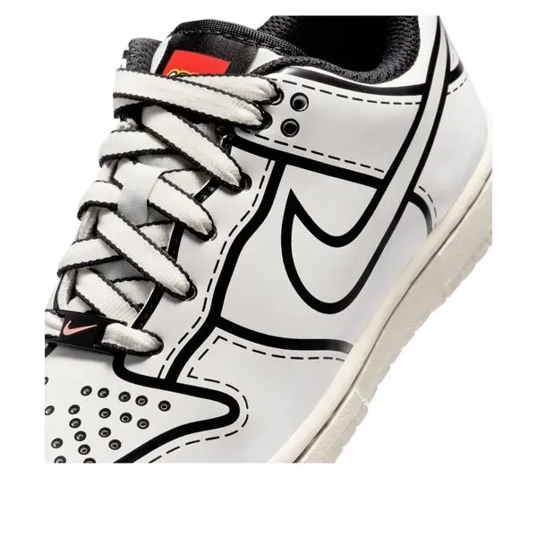Nike X Lego Dunk Low Sneakers - Sail/black/rush Red