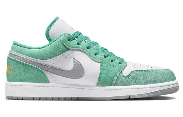 JORDAN 1 Low "new Emerald" Sneakers - Blue/gray