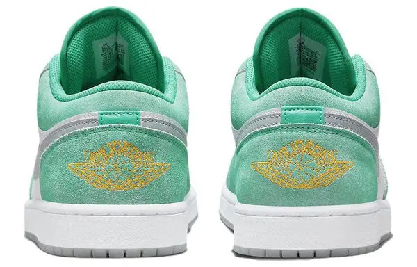 JORDAN 1 Low "new Emerald" Sneakers - Blue/gray