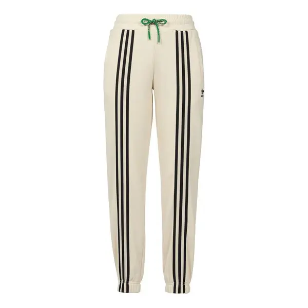 Adidas Adicolor 70s 3-stripes Sweatpants 'beige - Wonder White