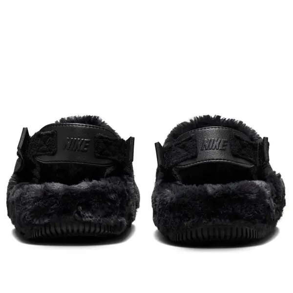 Nike Calm Mule Black Fur - Black/black