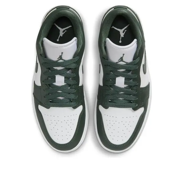 JORDAN 1 Low "galactic Jade" Sneakers - White/galactic Jade