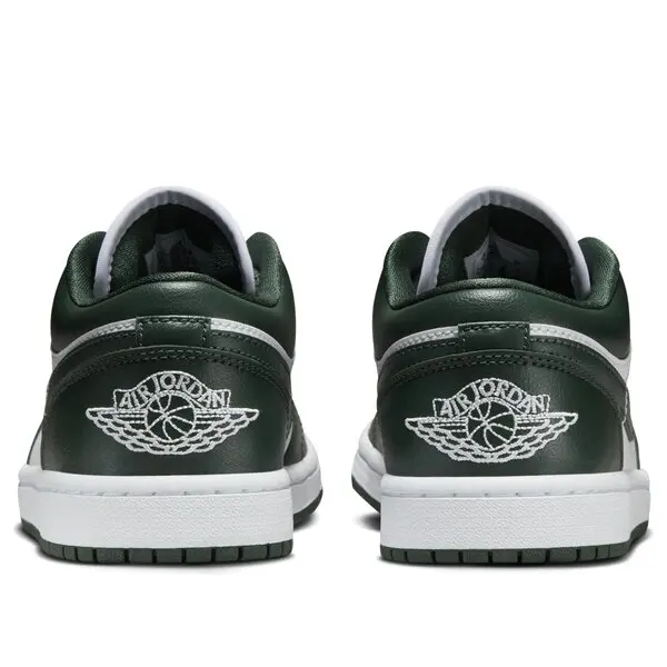 JORDAN 1 Low "galactic Jade" Sneakers - White/galactic Jade