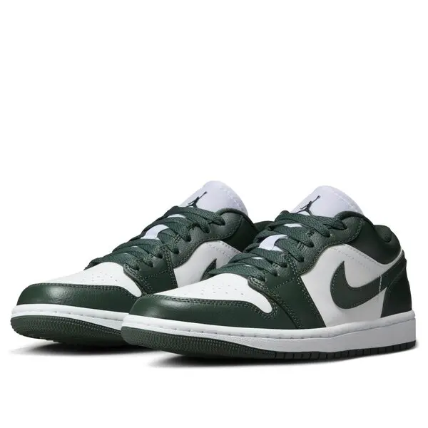 JORDAN 1 Low "galactic Jade" Sneakers - White/galactic Jade