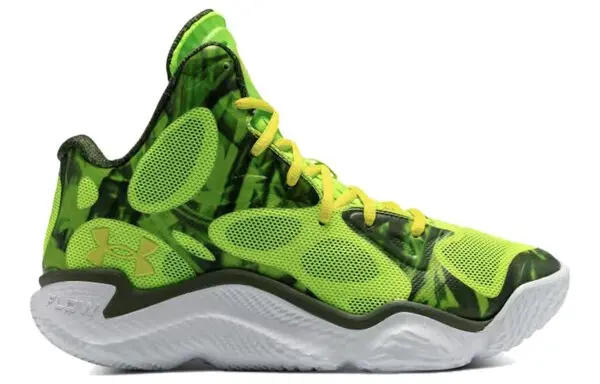 Under Armour Curry Spawn Flotro "riley's Choice" Sneakers - Hyper Green/rough