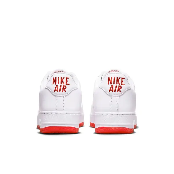 Nike Force 1 Low Athletic Sneakers - White/university Red