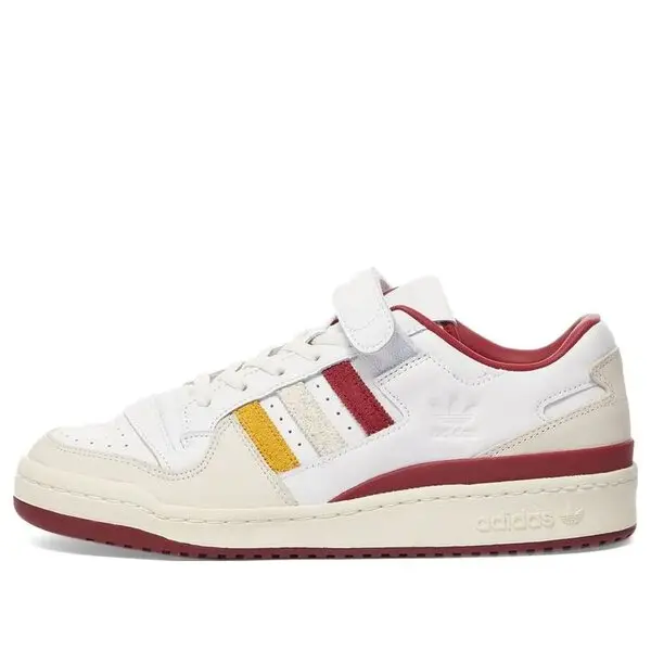 Adidas End. X Forum Low "varsity Burgundy - White/red/yellow