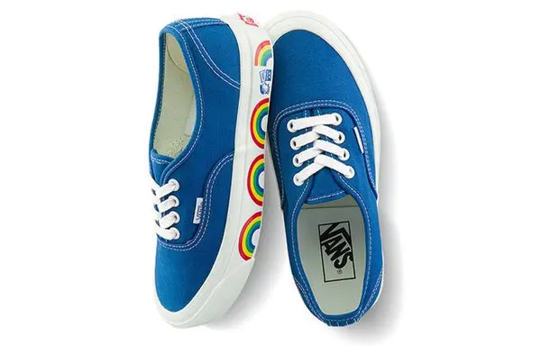 VANS Authentic Low Top Sneakers - Blue