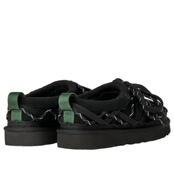 UGG Tasman Lace Up Slipper - Black