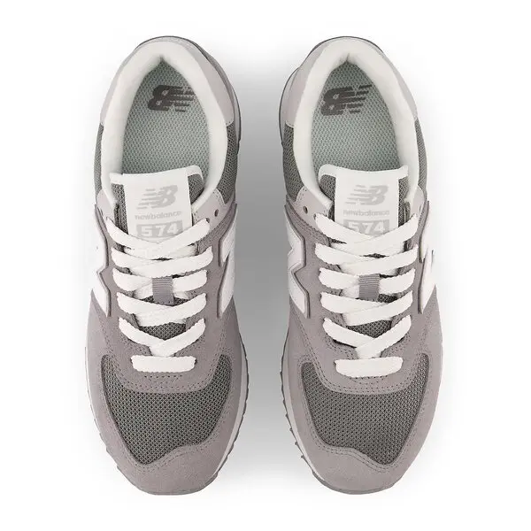 NEW BALANCE 574+ Platform Sneakers - Gray