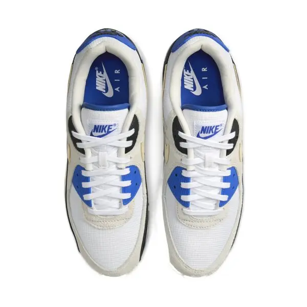 Nike Max 90 Premium Sneakers - White/racer Blue/khaki