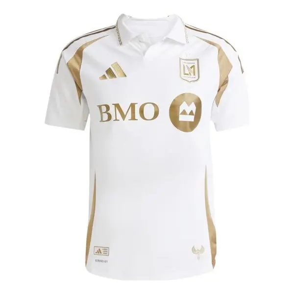 Adidas Los Angeles Fc 25/26 Authentic Away Jersey - White