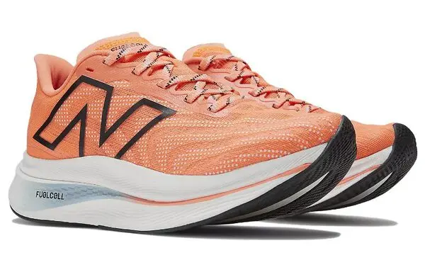 NEW BALANCE Fuelcell Supercomp Trainer V2 Athletic Sneakers - Orange/black/white