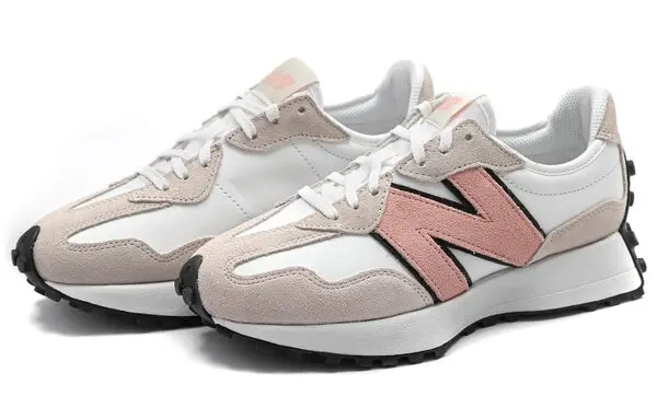 NEW BALANCE 327 Sneakers - White/pink/grey