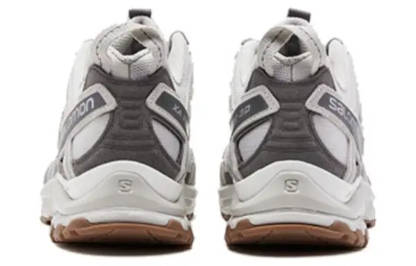 SALOMON Xa Pro 3d Suede Grey Sneakers - White/gray