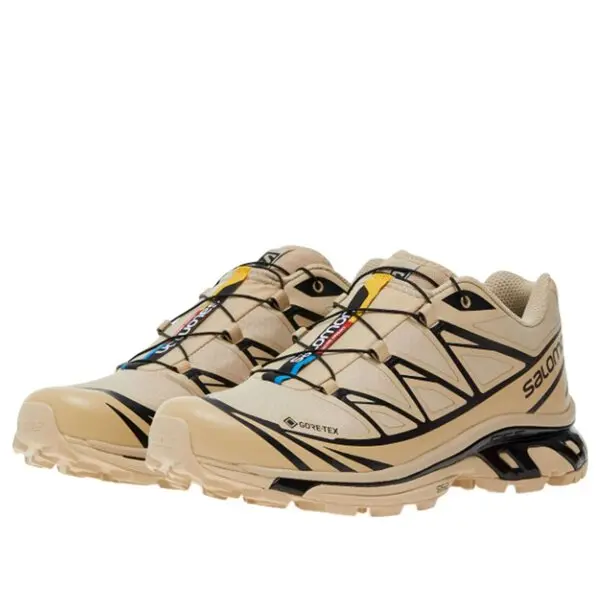 SALOMON Xt-6 Gore-tex "safari - Beige/black