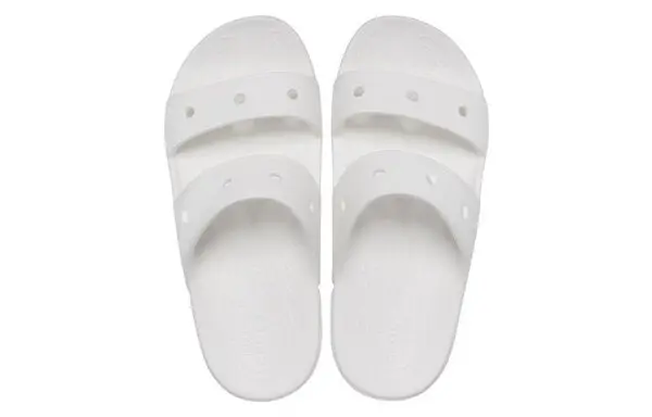 CROCS Classic Slide Clogs - White