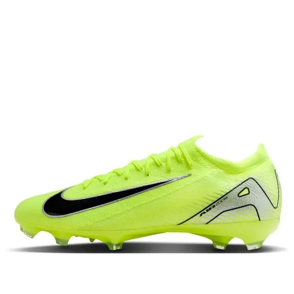 Nike Zoom Mercurial Vapor 16 Pro Fg Athletic Sneakers - Volt/black
