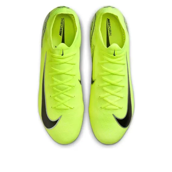 Nike Zoom Mercurial Vapor 16 Pro Fg Athletic Sneakers - Volt/black