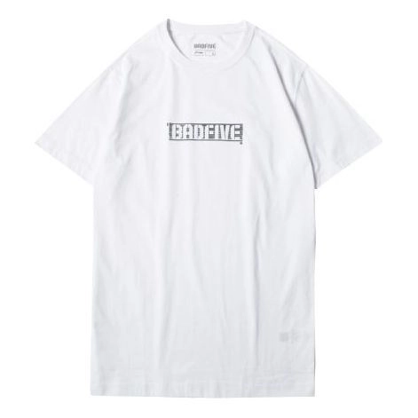 LI-NING Bad Five Basketball Series Round Neck Tee 'white - White/black