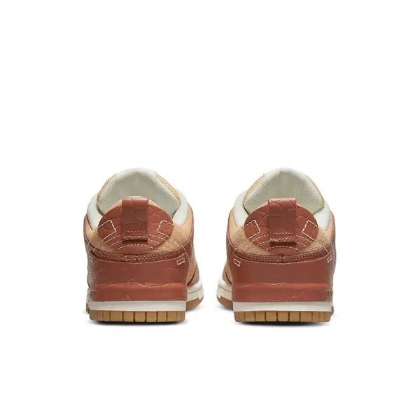 Nike Dunk Low Disrupt 2 Crocodile' Sneakers - Brown