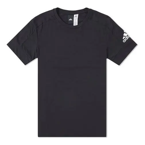 Adidas T-shirt With Crewneck And Short Sleeves - Black