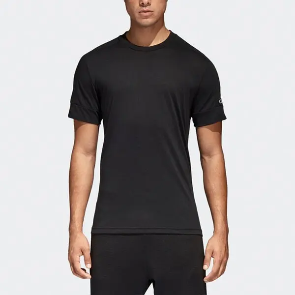 Adidas T-shirt With Crewneck And Short Sleeves