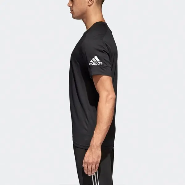 Adidas T-shirt With Crewneck And Short Sleeves