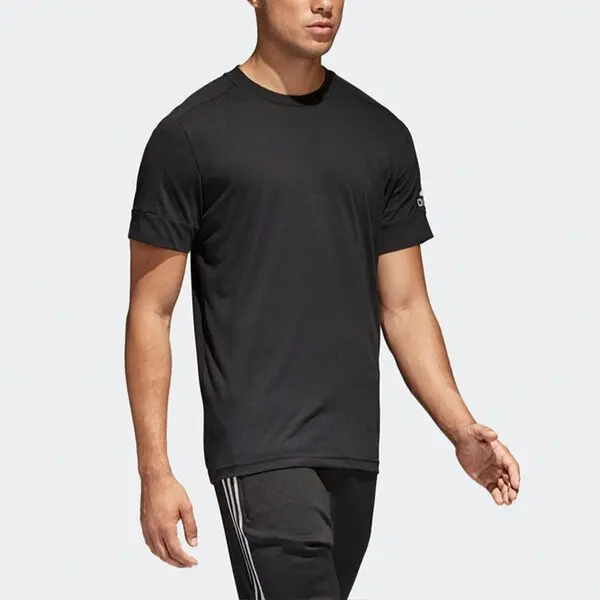 Adidas T-shirt With Crewneck And Short Sleeves
