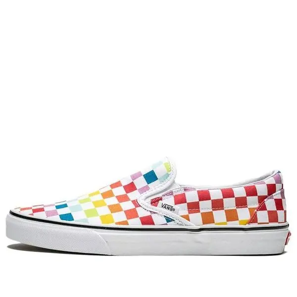 VANS Classic Slip-on "rainbow Checkerboard - Multi-color