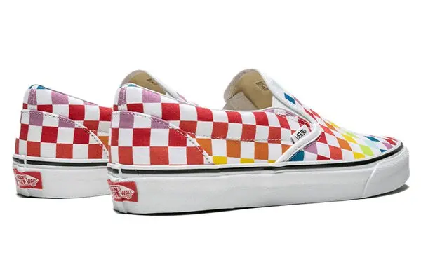VANS Classic Slip-on "rainbow Checkerboard - Multi-color