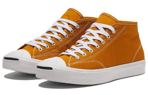 CONVERSE Jack Purcell Mid Top Sneakers - Yellow