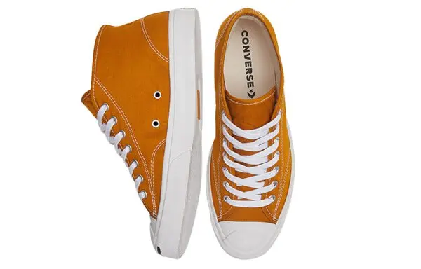 CONVERSE Jack Purcell Mid Top Sneakers - Yellow