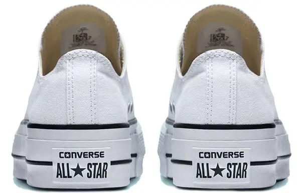 CONVERSE Chuck Taylor All Star Lift Ox Platform Sneakers - White