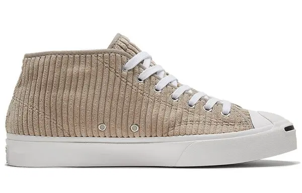 CONVERSE Jack Purcell Mid Corduroy Sneakers - Khaki