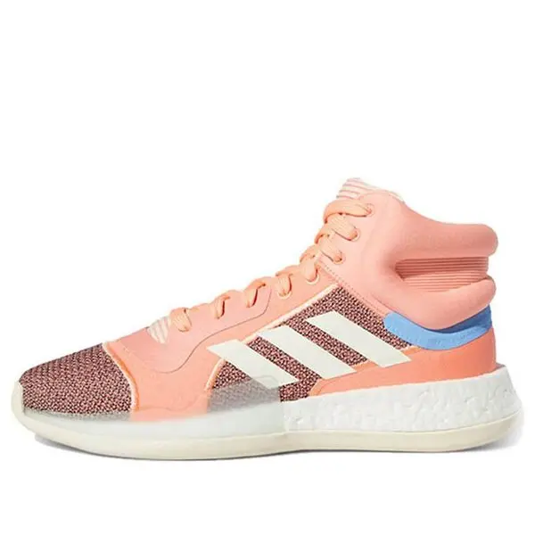 Adidas Marquee Boost High Top Sneakers - Pinkblue