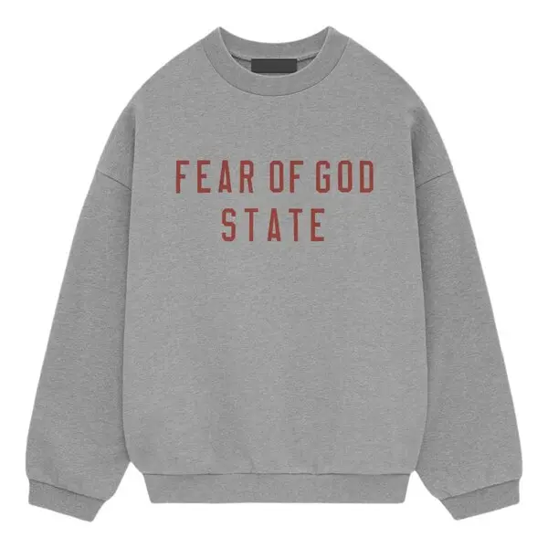Fear Of God Fleece Crewneck - Dark Heather