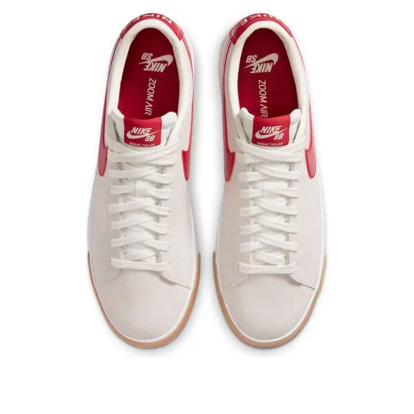 Nike Blazer Low Gt Sb "cardinal Redretro Skatecasuallow Top" Sneakers