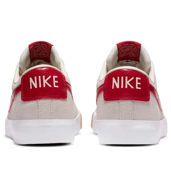 Nike Blazer Low Gt Sb "cardinal Redretro Skatecasuallow Top" Sneakers