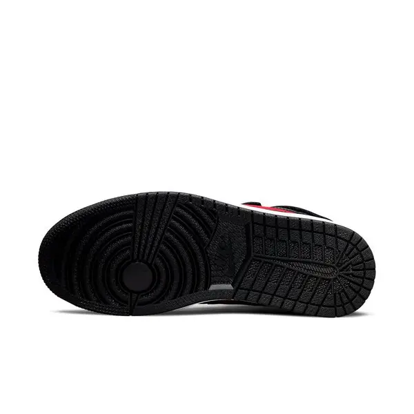 JORDAN 1 High Flyease "smoke Grey Gym Red - Black/smoke Grey/white