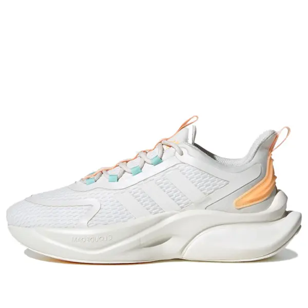 Adidas Alphabounce Athletic Sneakers - White/yellow