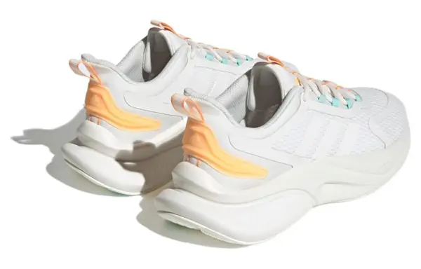 Adidas Alphabounce Athletic Sneakers - White/yellow