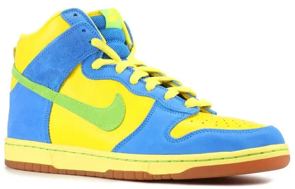 Nike Dunk High Pro 'marge Simpson' Sneakers - Yellow