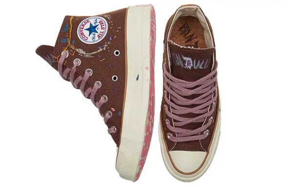 CONVERSE Bandulu X Chuck 70 High Top Sneakers - Brown