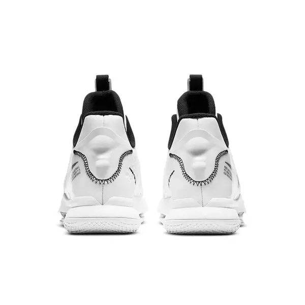 Nike Lebron Witness 5 Ep Athletic Sneakers - White/black
