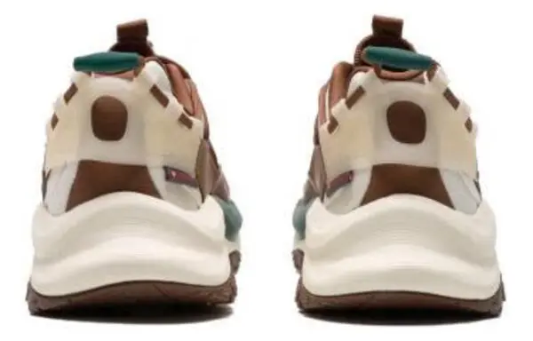 Adidas Maxxwavy Running Shoes - White/brown