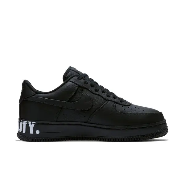 Nike Force 1 Low Cmft Bhm "equality" Sneakers - Black