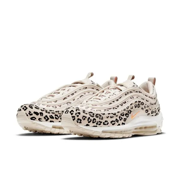 Nike Max 97 Se Leopard Print Sneakers - Creamwhite/black
