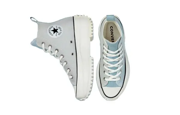 CONVERSE Run Star Hike High Top Sneakers - Grey/blue